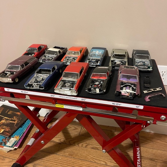 Other | 11 Built Model Cars Vintage Lot Junkyard Rare Chevy Dodge Ford ...